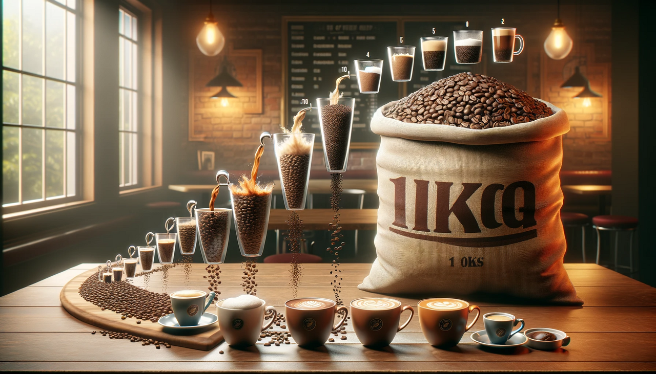 How Many Cups of Coffee from 1kg of Beans? Understanding Yields | Eight ...