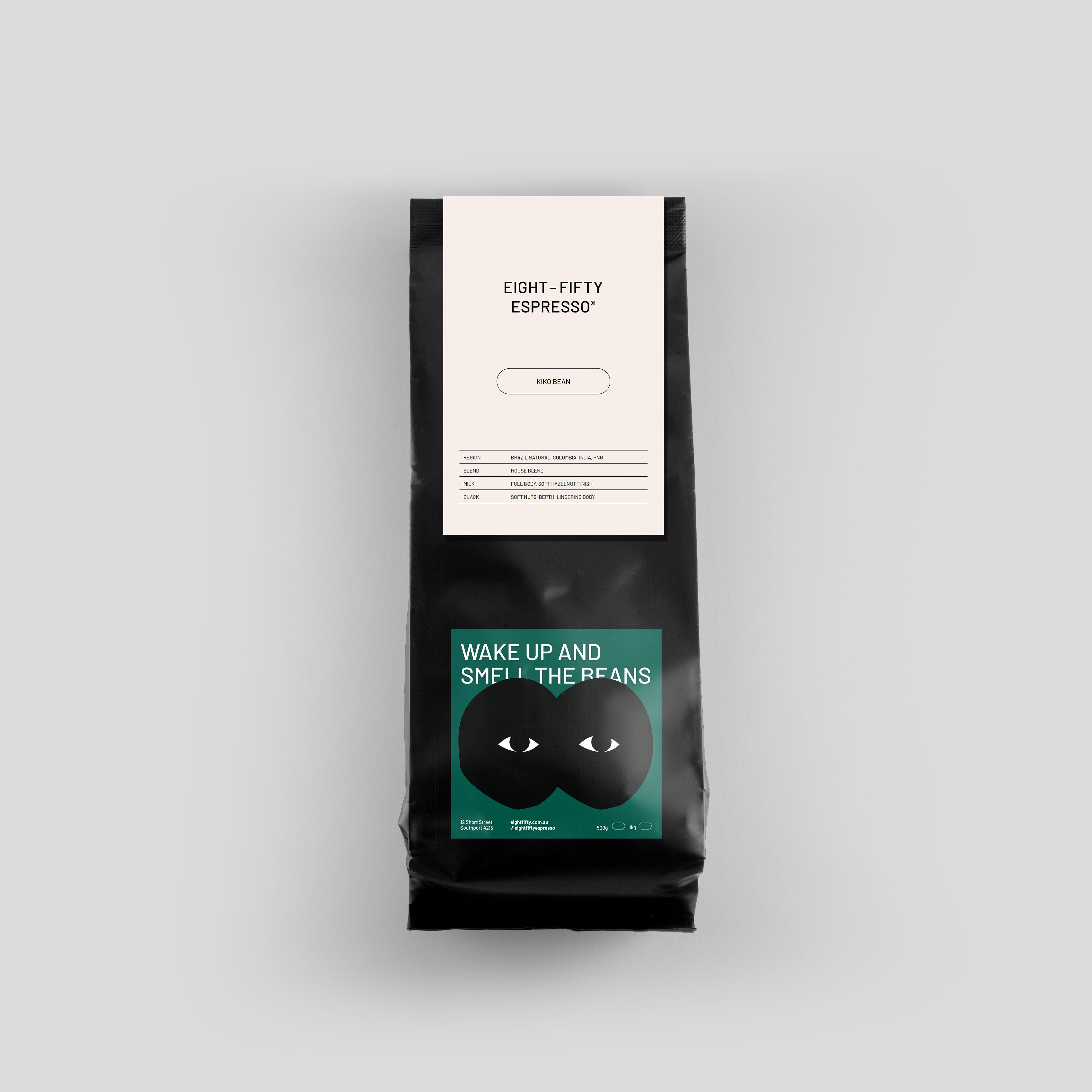 Kiko Coffee Bean | Specialty Coffee Blend | 850 Espresso | Eight Fifty ...